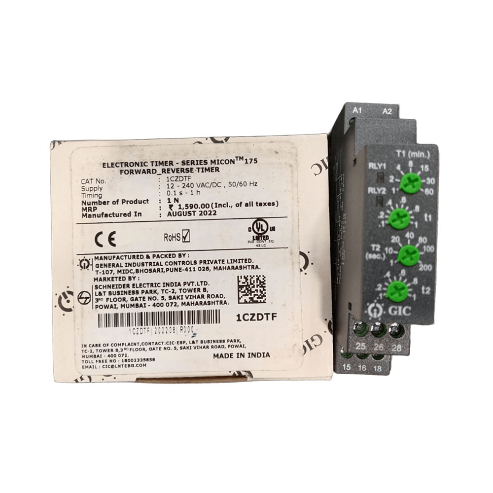 GIC Electronic Timer - Micon 175 Forward Pause Reverse Timer - 1CZDTF ...
