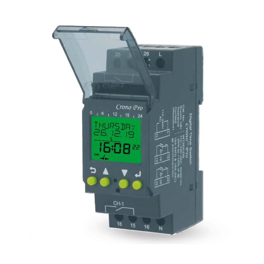 GIC Digital Time Switch Pulse 110 - 240VAC - 67DDT9 - Aarcee Mittal & Bros